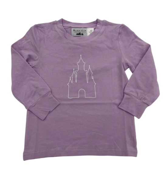 Castle Tee- Lavender – Sissy & Bean