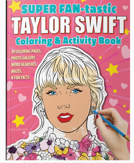 Coloring & Activity Book- Taylor Swift – Sissy & Bean