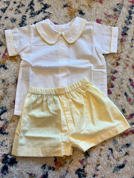 Rhett Short Set- Maize – Sissy & Bean